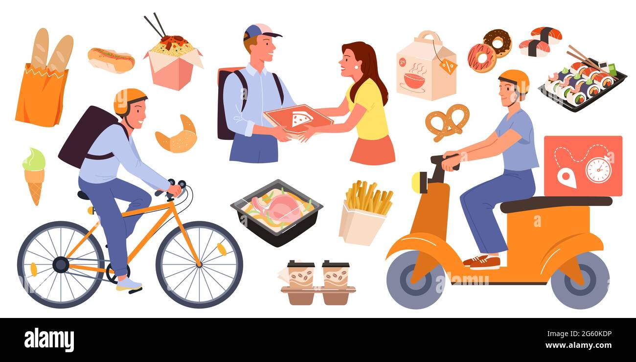 Easy pizza Stock Vector Images - Alamy