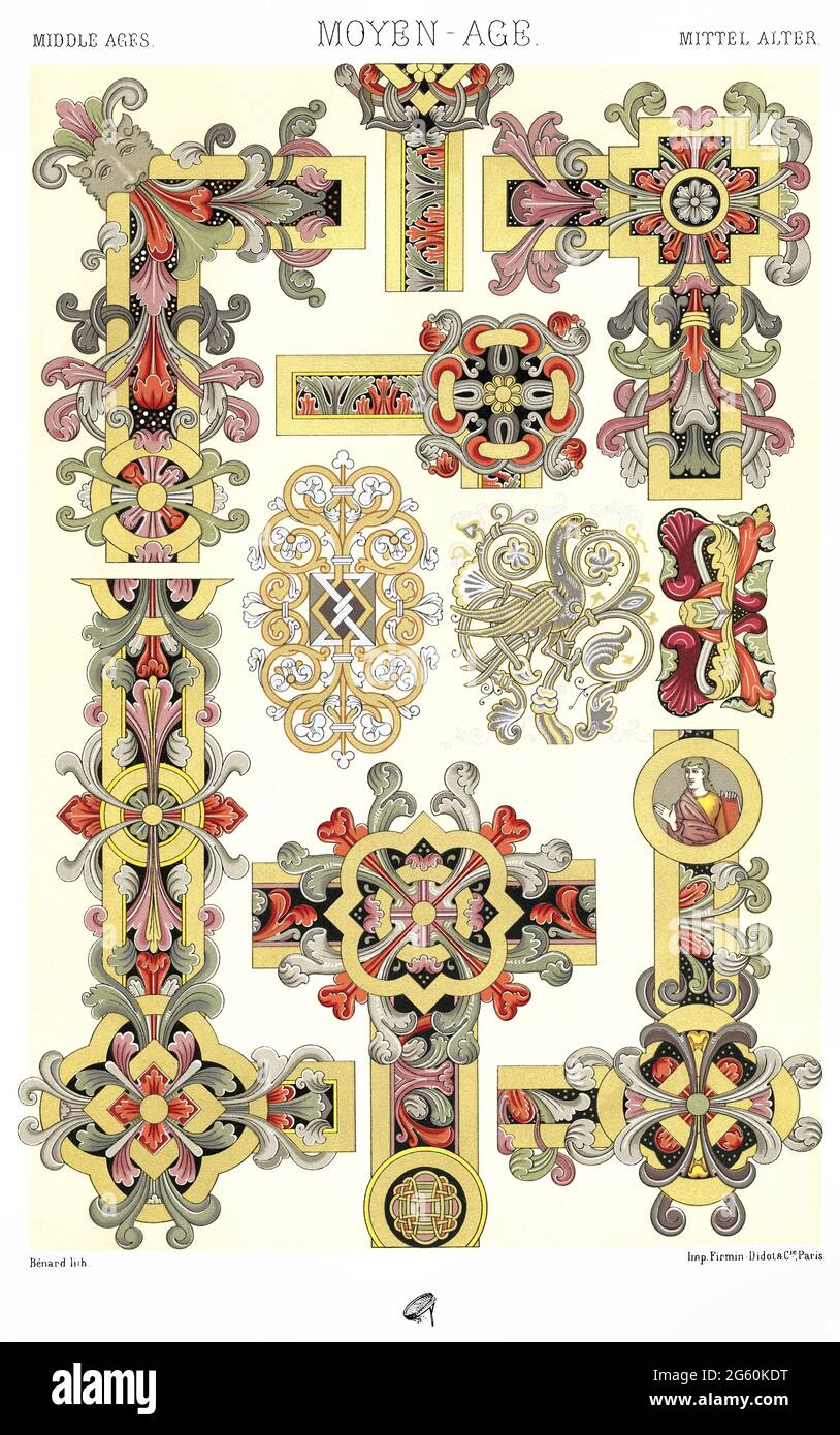 Anglo saxon ornament hi-res stock photography and images - Alamy