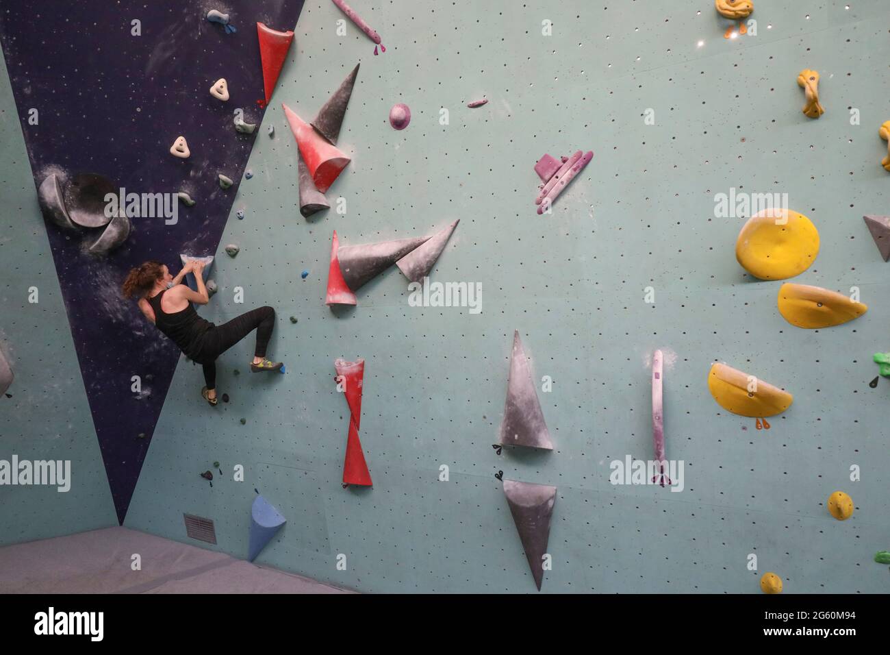 ARKOSE CLIMBING WALL NATION Stock Photo - Alamy