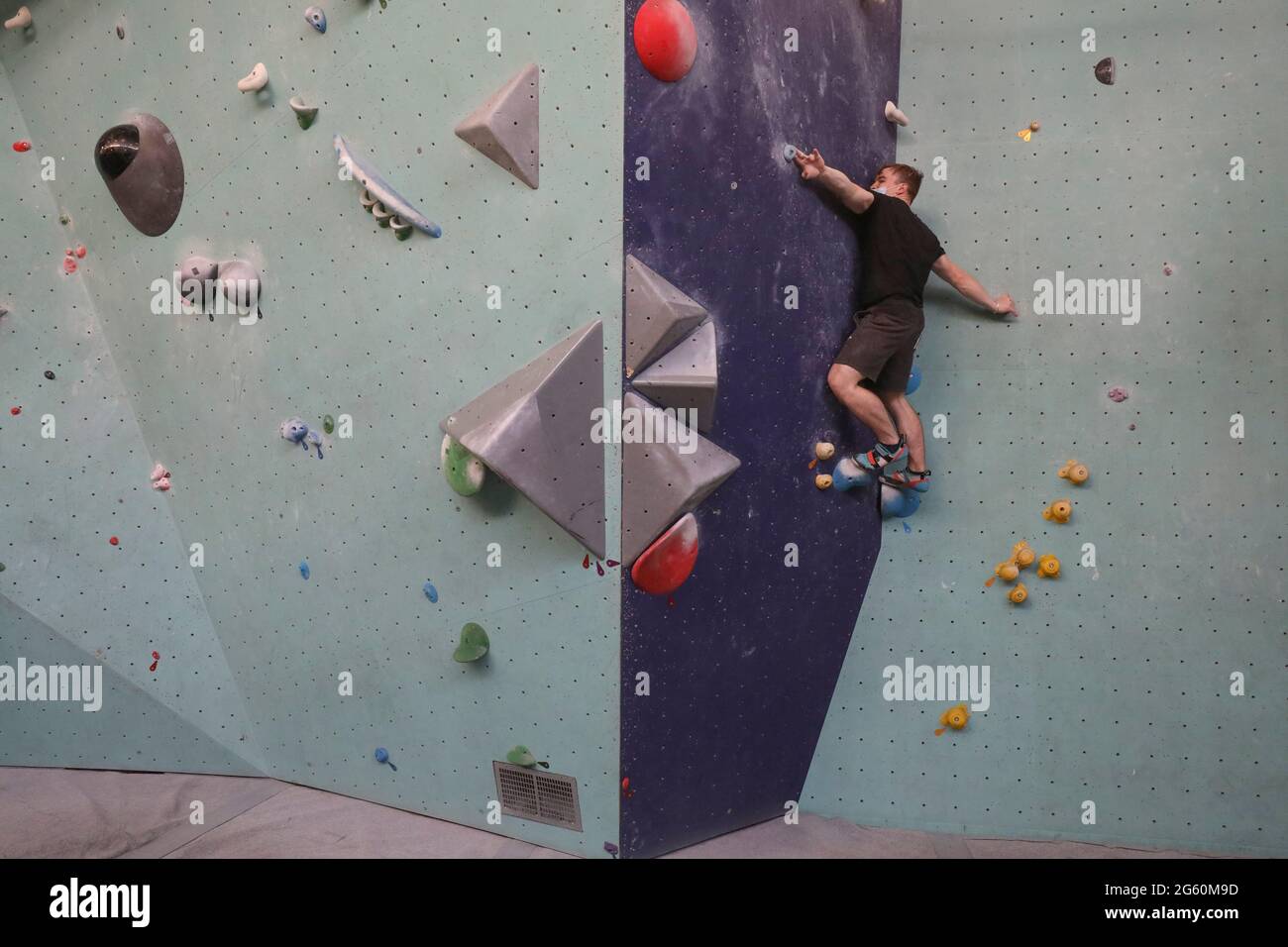 ARKOSE CLIMBING WALL NATION Stock Photo - Alamy