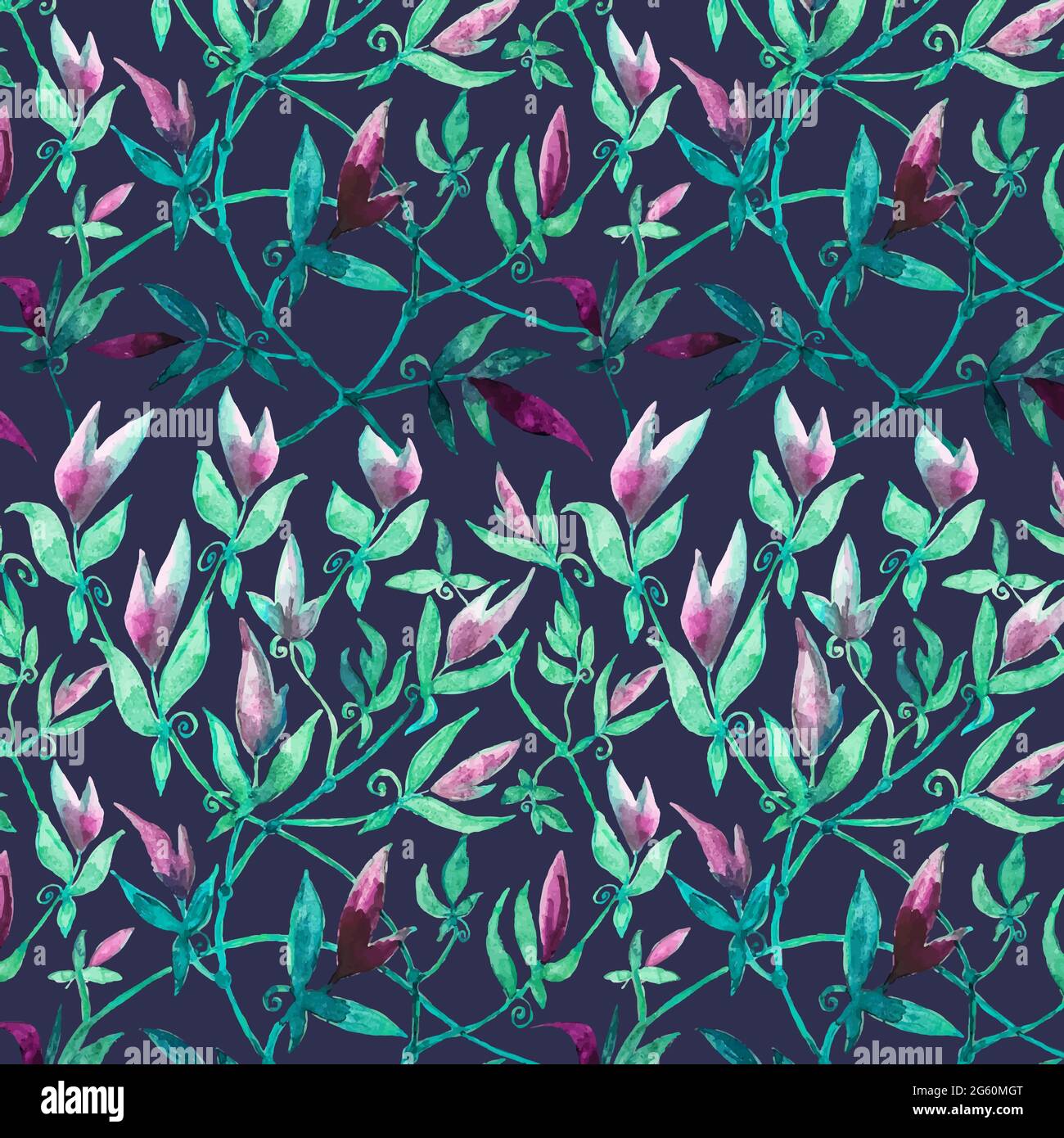 Indigo blossom Stock Vector Images - Alamy