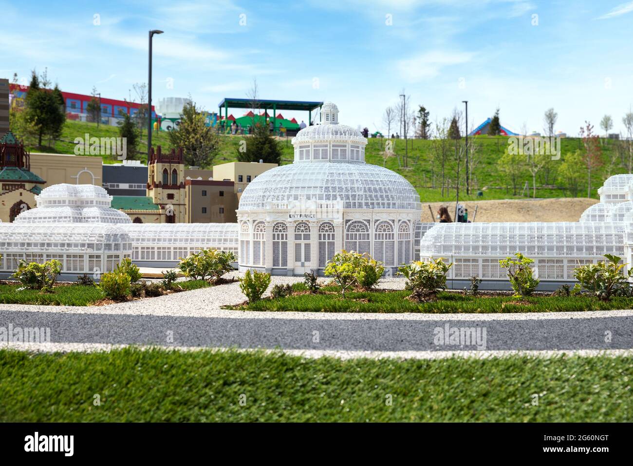 Legoland new york in goshen hi-res stock photography and images - Alamy