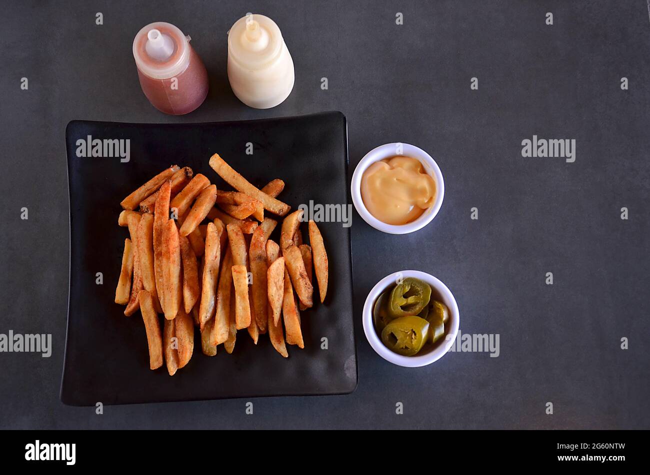 Perfect Thin and Crispy French Fries Stock Photo - Alamy