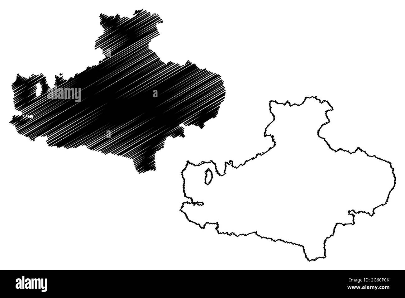 Avellino province map hi-res stock photography and images - Alamy