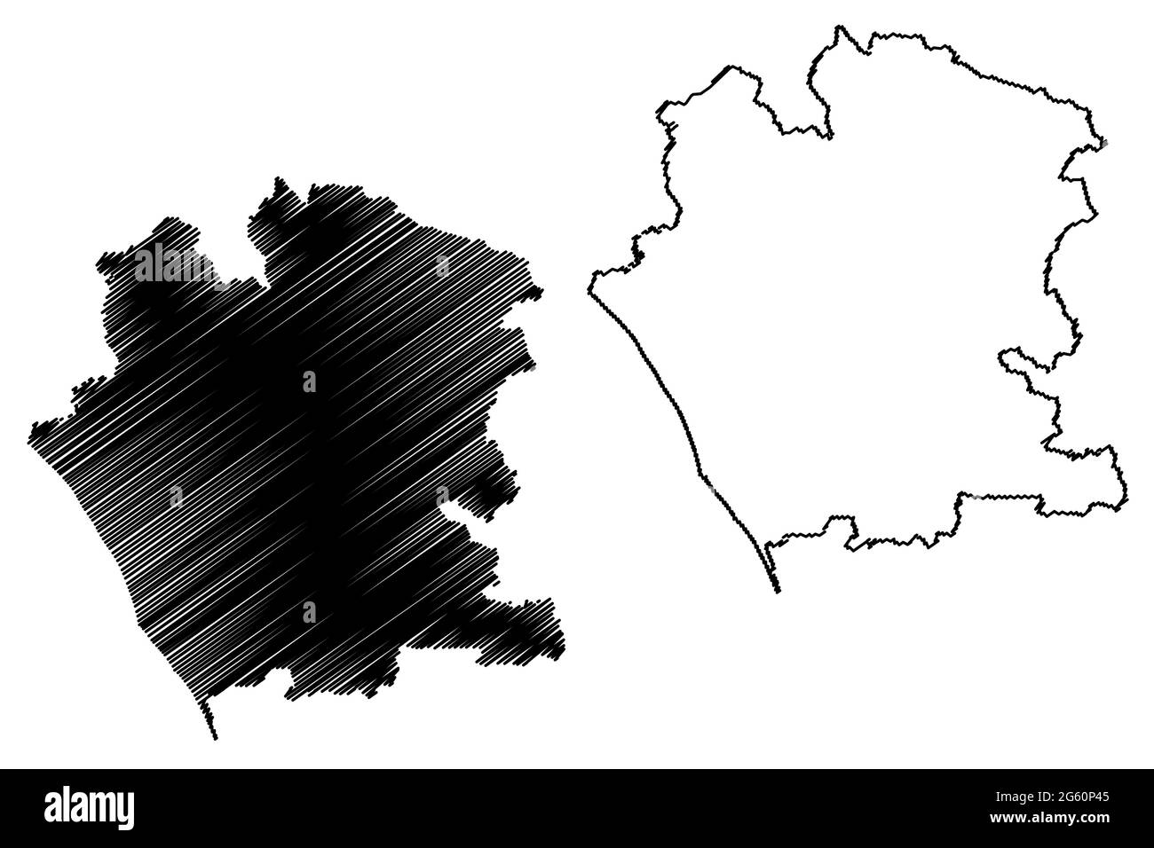 Map of caserta hi-res stock photography and images - Alamy