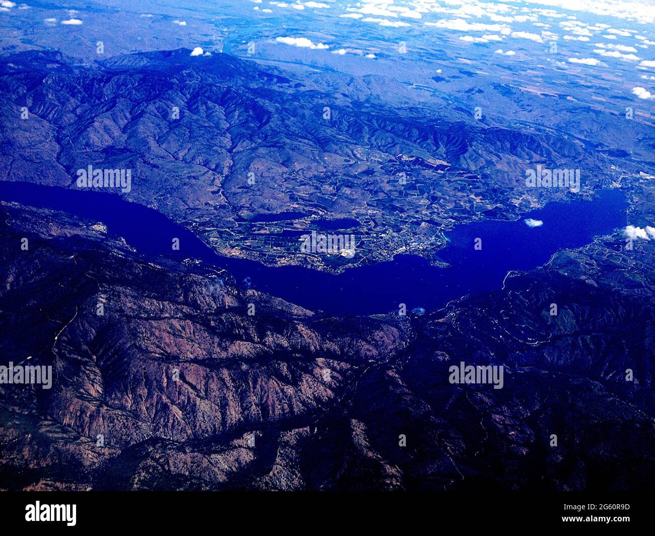 Clarkston/Washington/USA 24June 2018 .Clearwater river and snake river ...