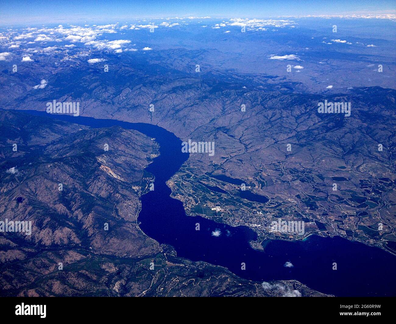 Clarkston/Washington/USA 24June 2018 .Clearwater river and snake river ...
