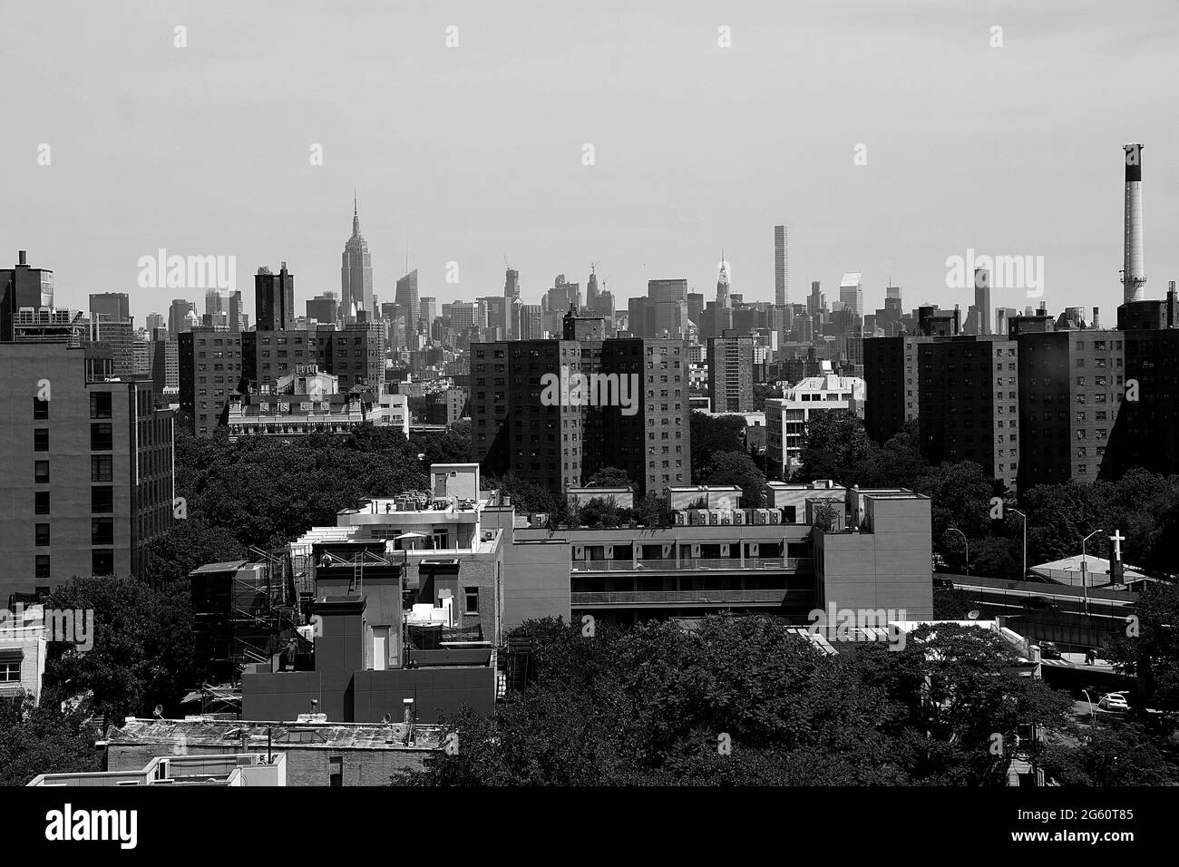BROOKLYN/NEW YORK CITY / NEW YORK /USA/09.JUNE 2018 Manhatten view from ...