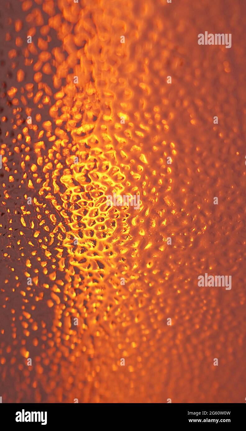 Abstract orange glass window pane hi-res stock photography and images ...