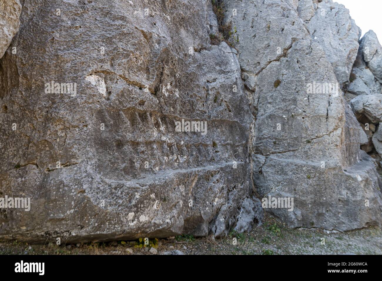 Shot of Hattusa ruins and architecture Stock Photo - Alamy