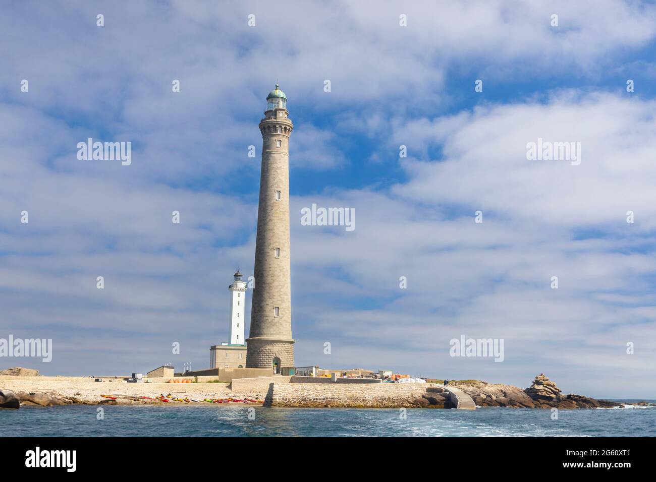France, Finistere, Plouguerneau, Virgin Island, The Ile vierge ...