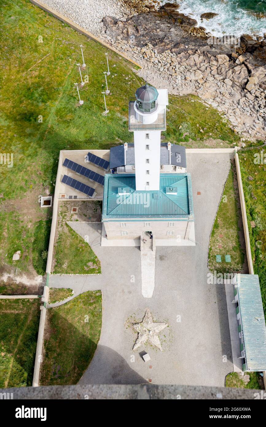 France, Finistere, Plouguerneau, Virgin Island, The Ile vierge ...