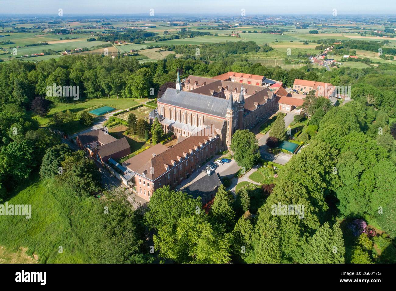 Mont des cats abbey hi-res stock photography and images - Alamy