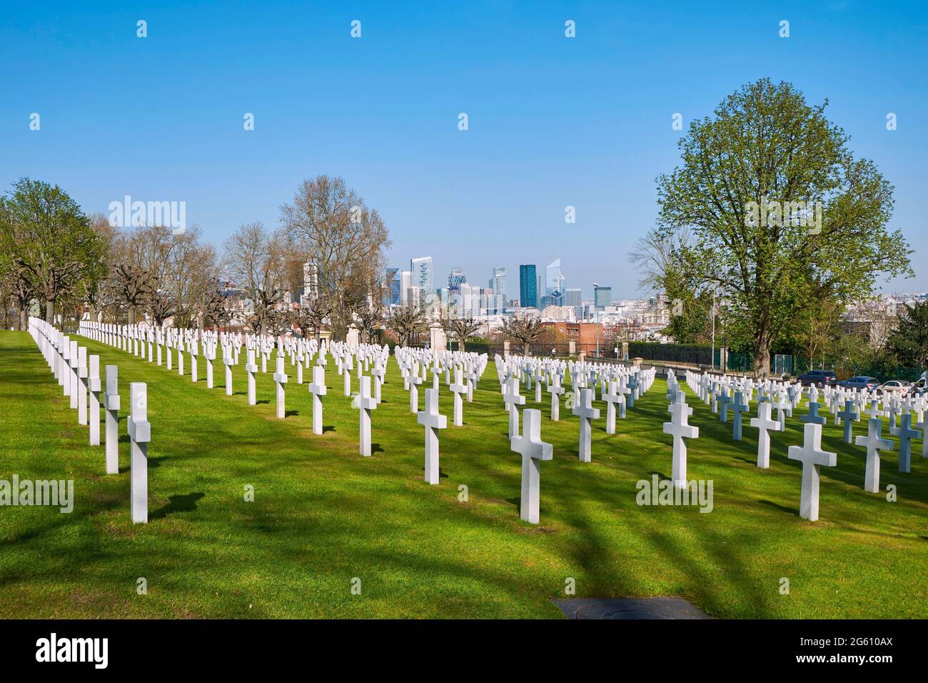 Suresnes american cemetery hi-res stock photography and images - Alamy