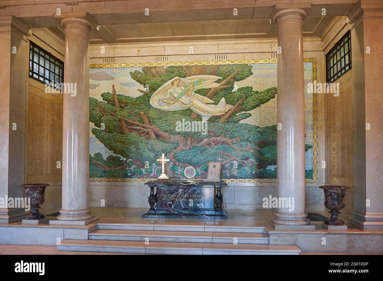Barry faulkner mural hi-res stock photography and images - Alamy