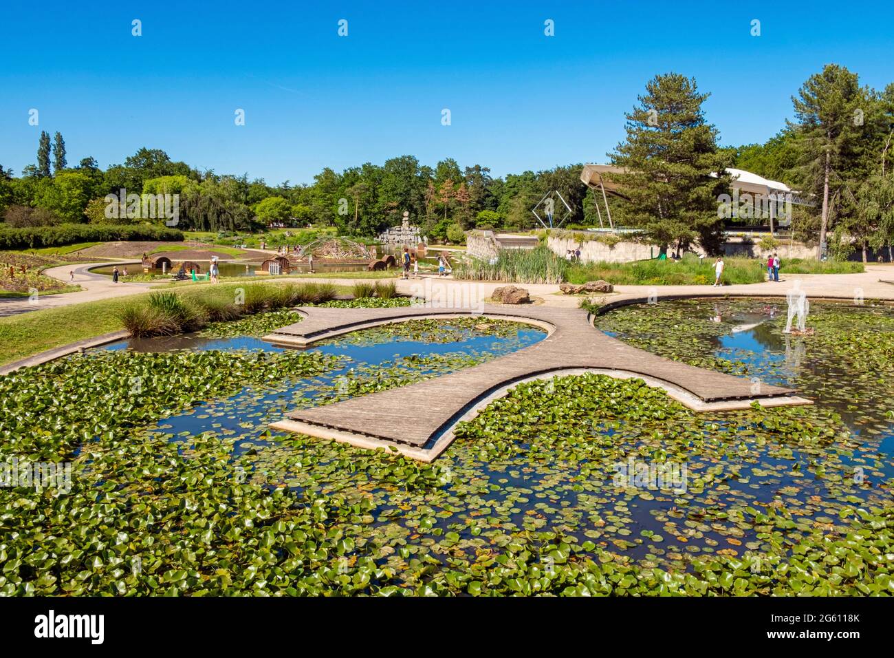 France, Paris, Bois de Vincennes, Le Parc Floral Stock Photo - Alamy