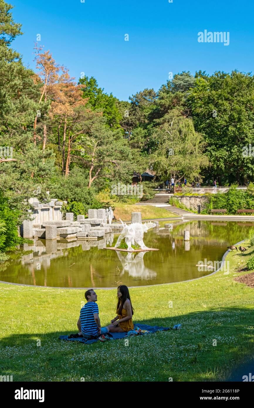 France, Paris, Bois de Vincennes, Le Parc Floral Stock Photo - Alamy