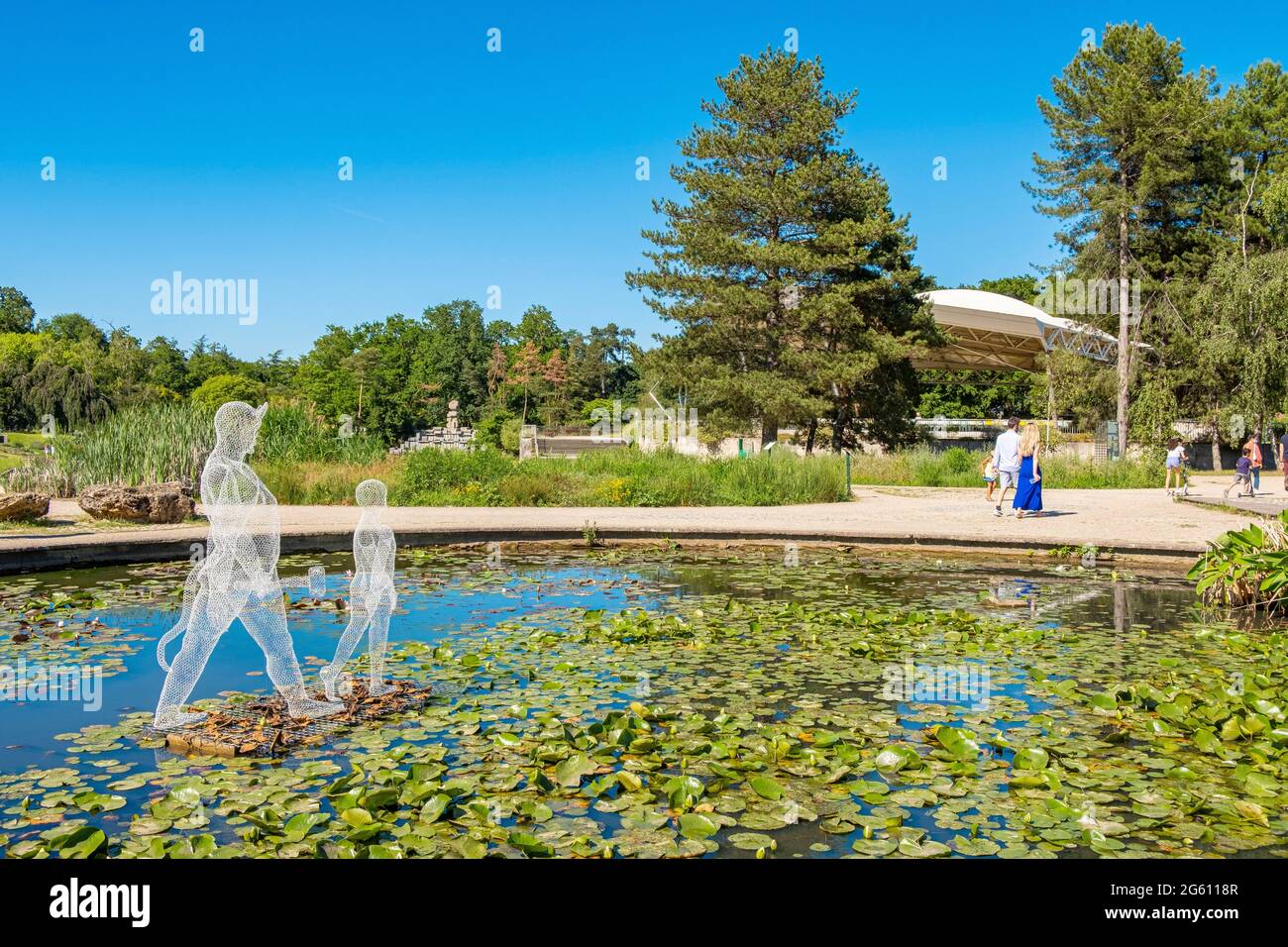 France, Paris, Bois de Vincennes, Le Parc Floral Stock Photo - Alamy