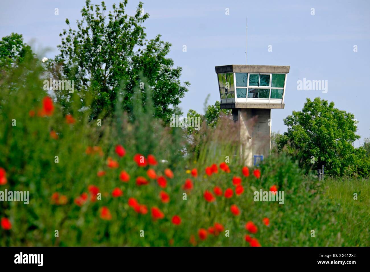 France, Haut Rhin, Nieffer, Rhone-Rhine canal, Kembs Niffer lock, the ...
