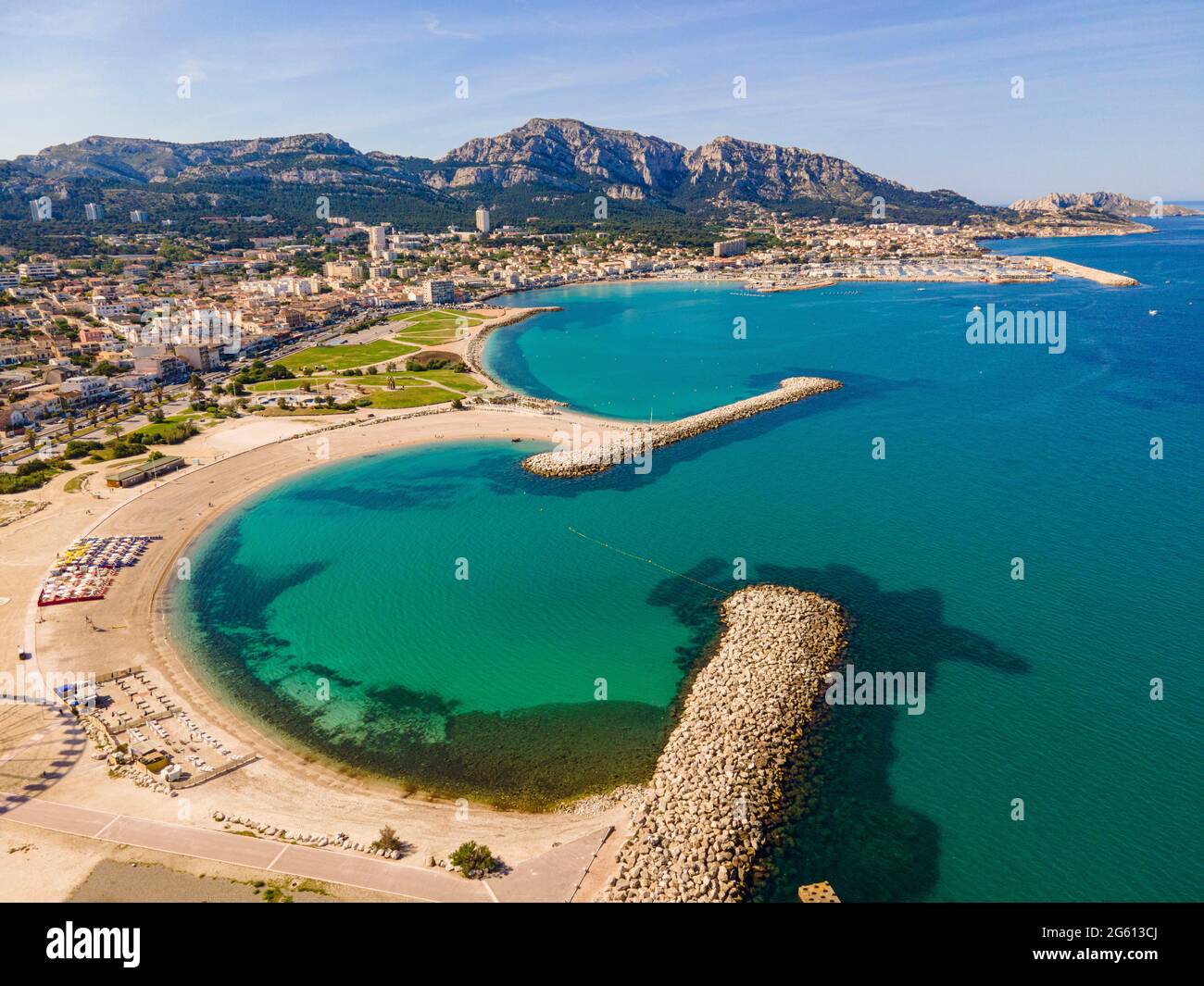Plage de bonneveine hi-res stock photography and images - Alamy