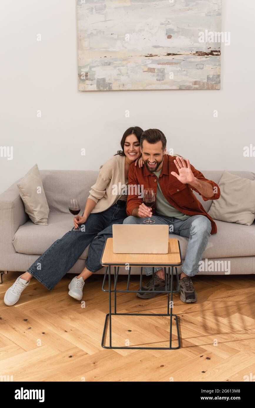 Having video call girlfriend hi-res stock photography and images - Alamy