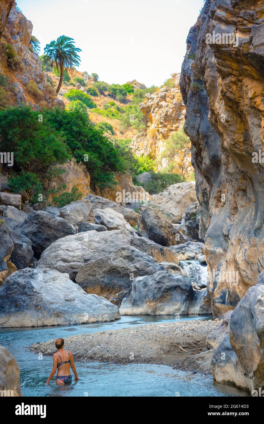Preveli gorge hi-res stock photography and images - Alamy