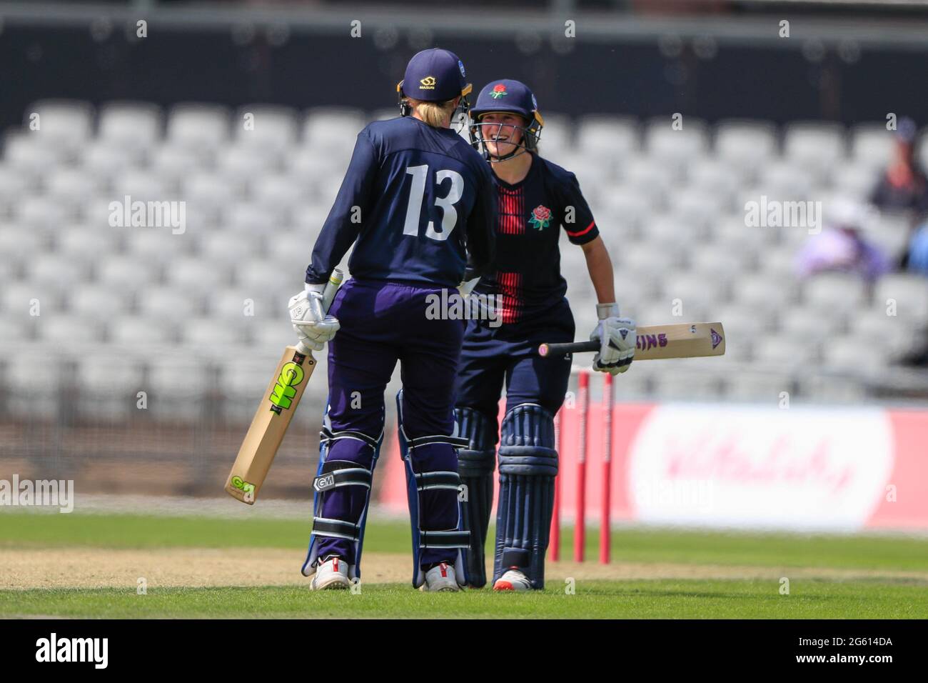 Emma Lamb celebrates her 50 for Lancashire Stock Photo - Alamy