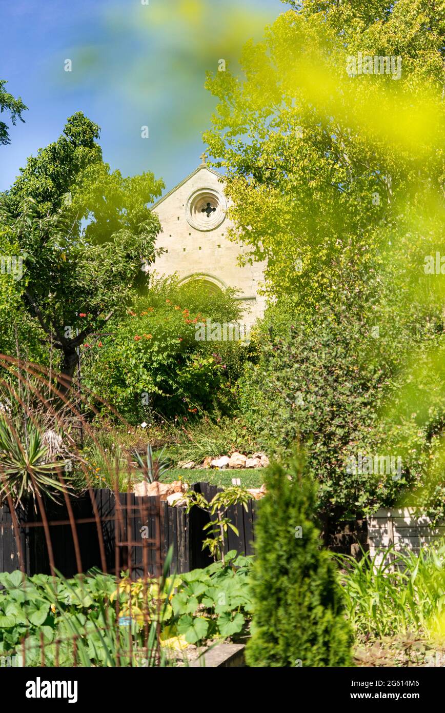 France, Alpes de Haute Provence, Mane, museum and garden of Salagon ...