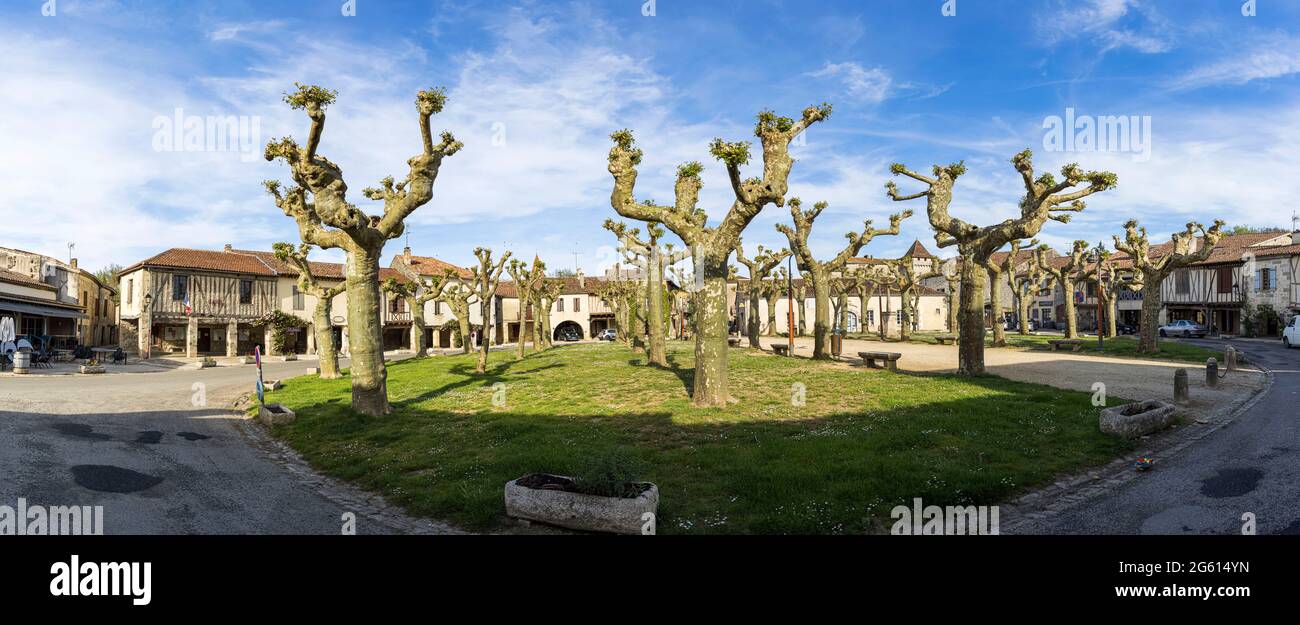 France, Gers, Fources, labelled Les Plus Beaux Villages de France (The ...
