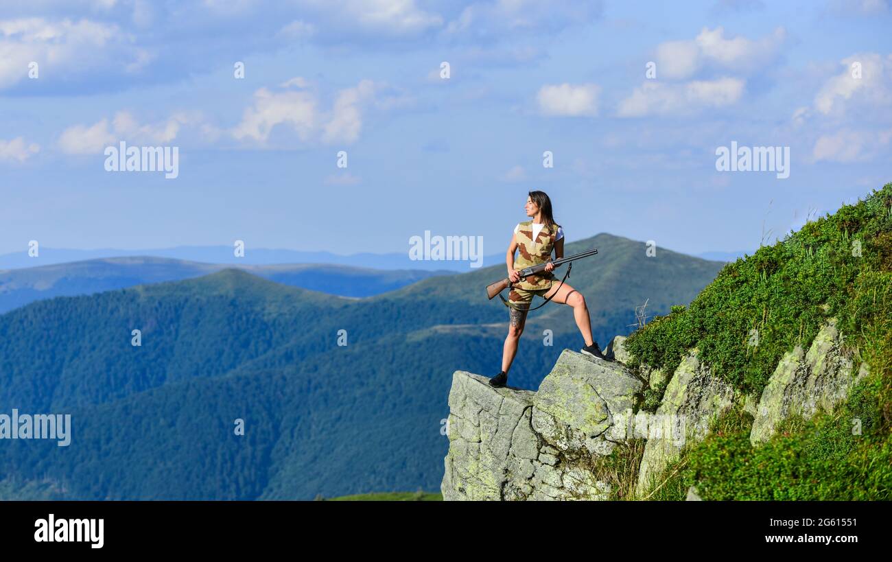 Military female. Army forces. Fight for freedom. Sniper concept ...