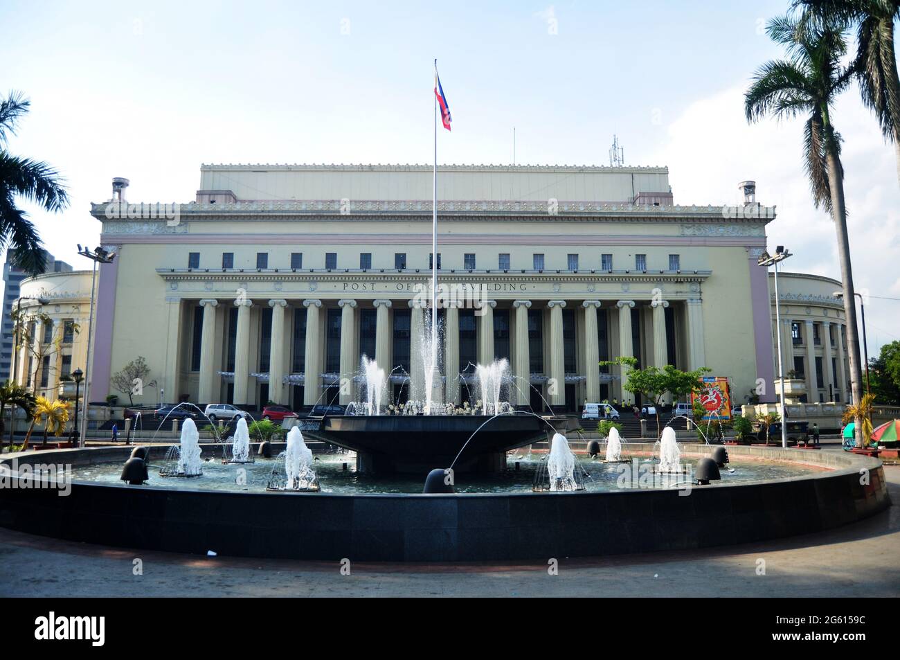 Classic antique vintage retro Manila Central Post Office building for ...