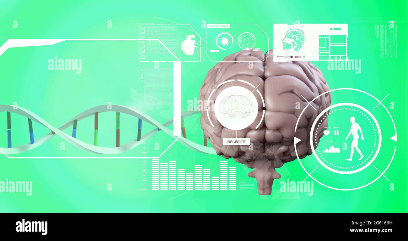Medical data processing over dna structure and human brain against ...
