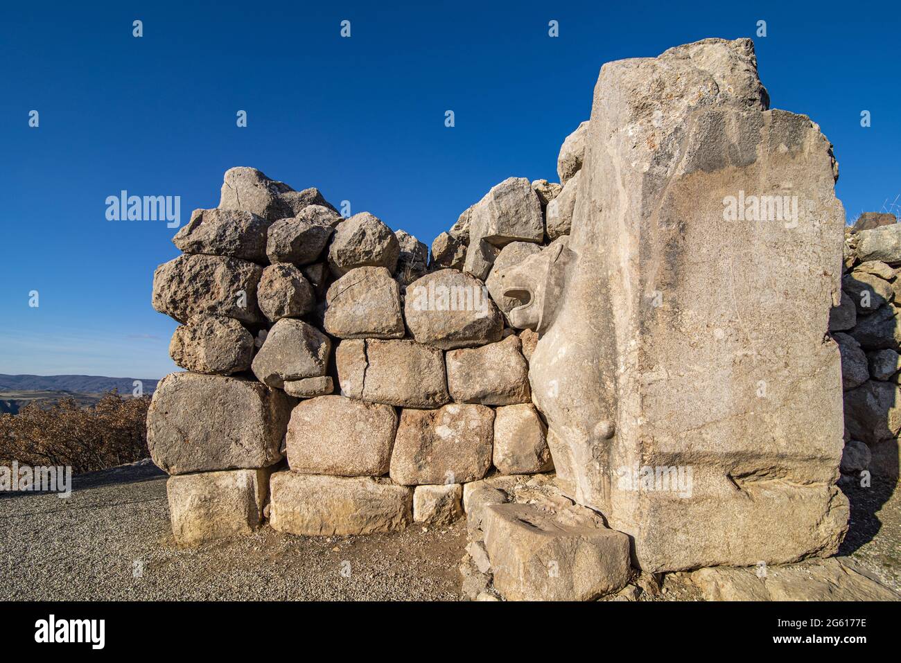 Lion gate hattusa hi-res stock photography and images - Alamy