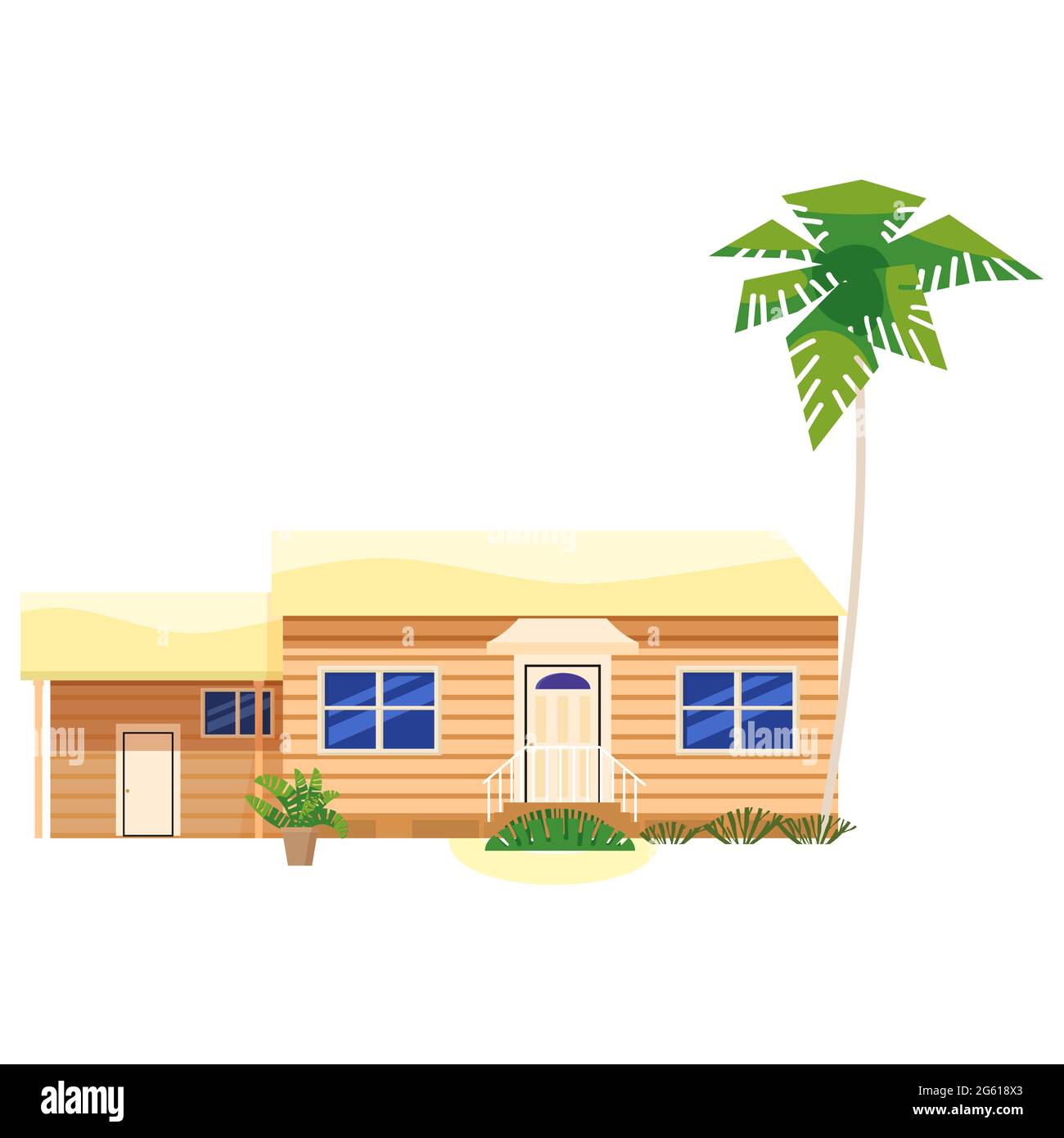 Vector House Front Facade