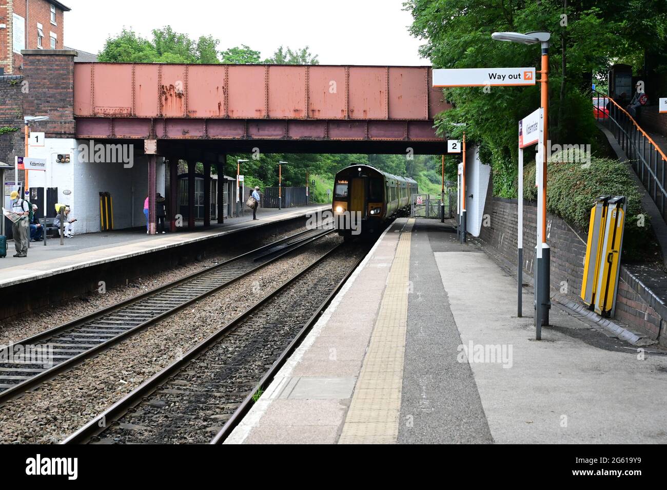 British Rail Class 172 at Kidderminster station Stock Photo - Alamy