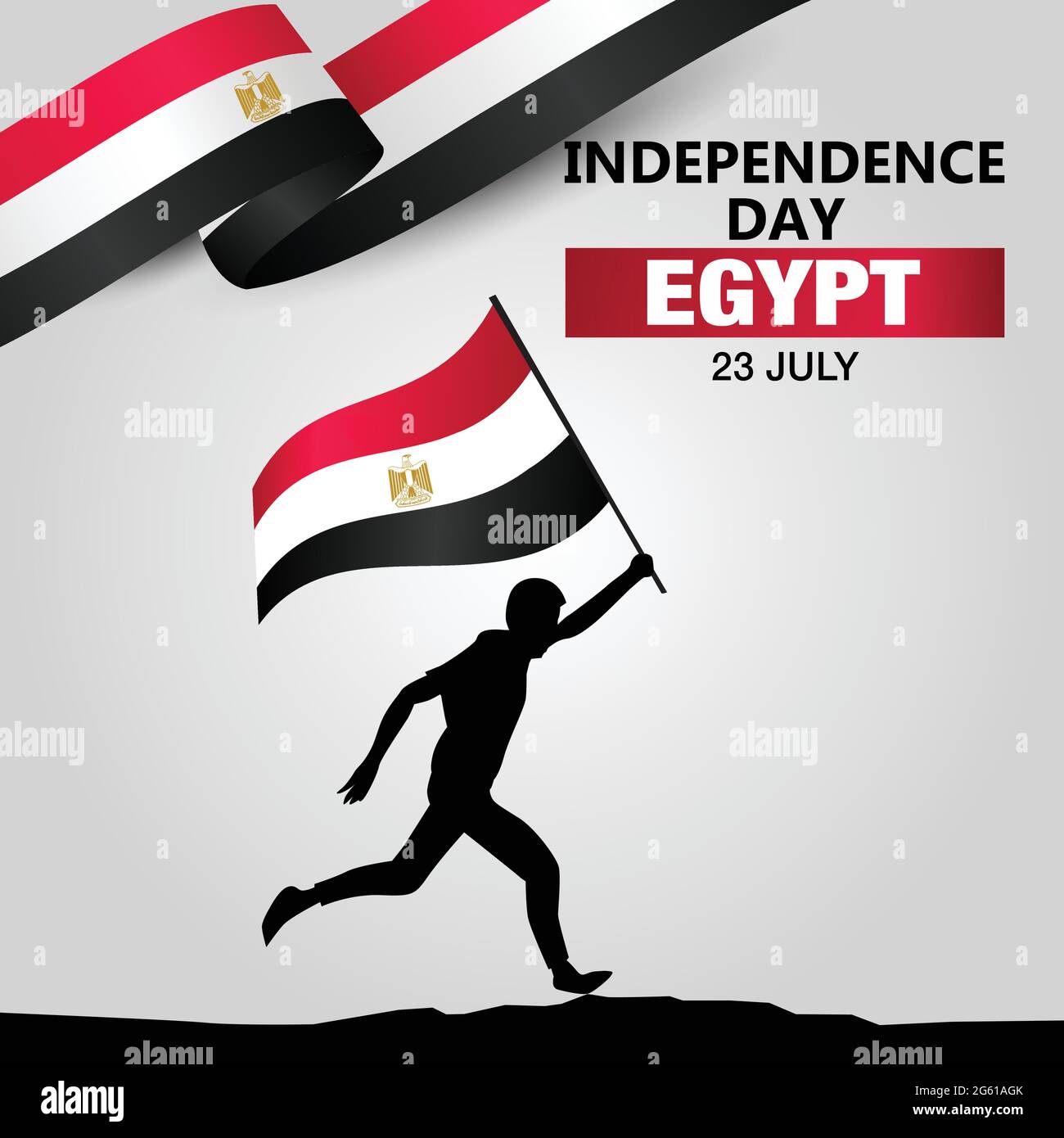 Happy independence Day Egypt Vector Template Design Illustration design ...