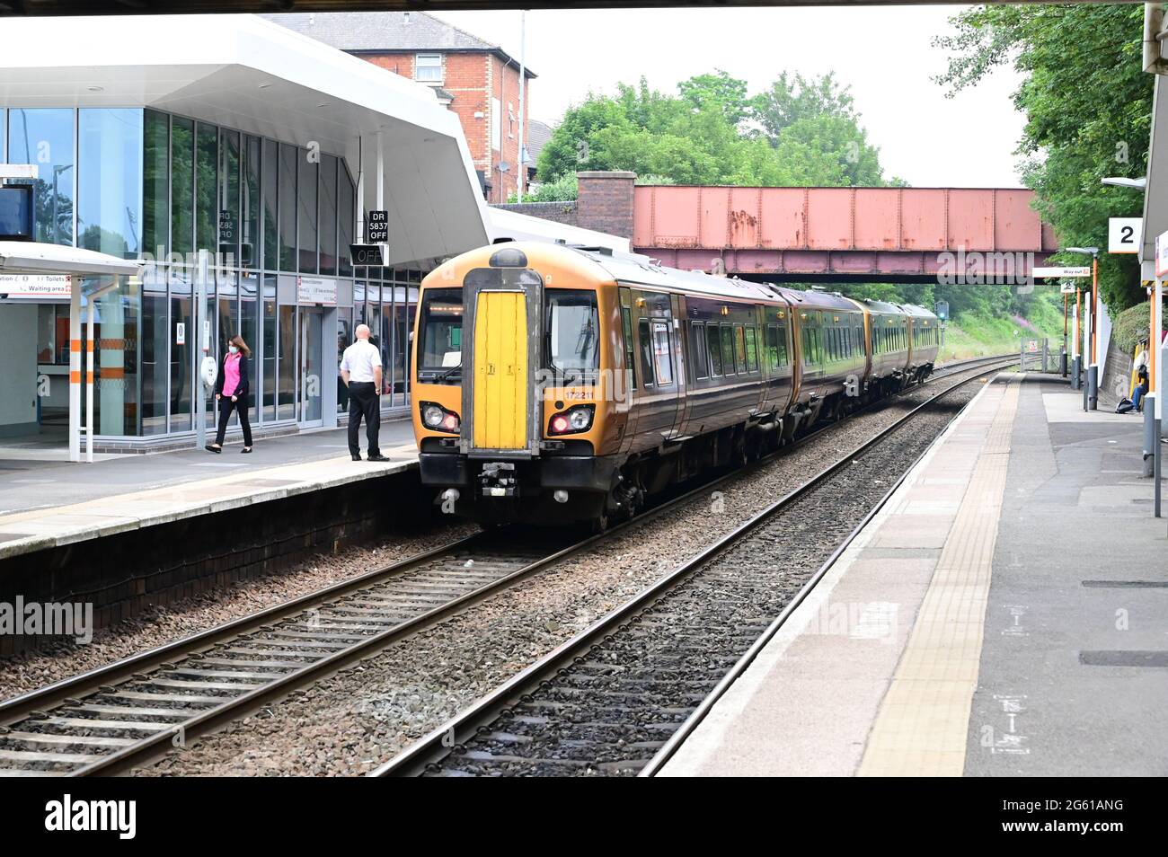 British Rail Class 172 at Kidderminster station Stock Photo - Alamy