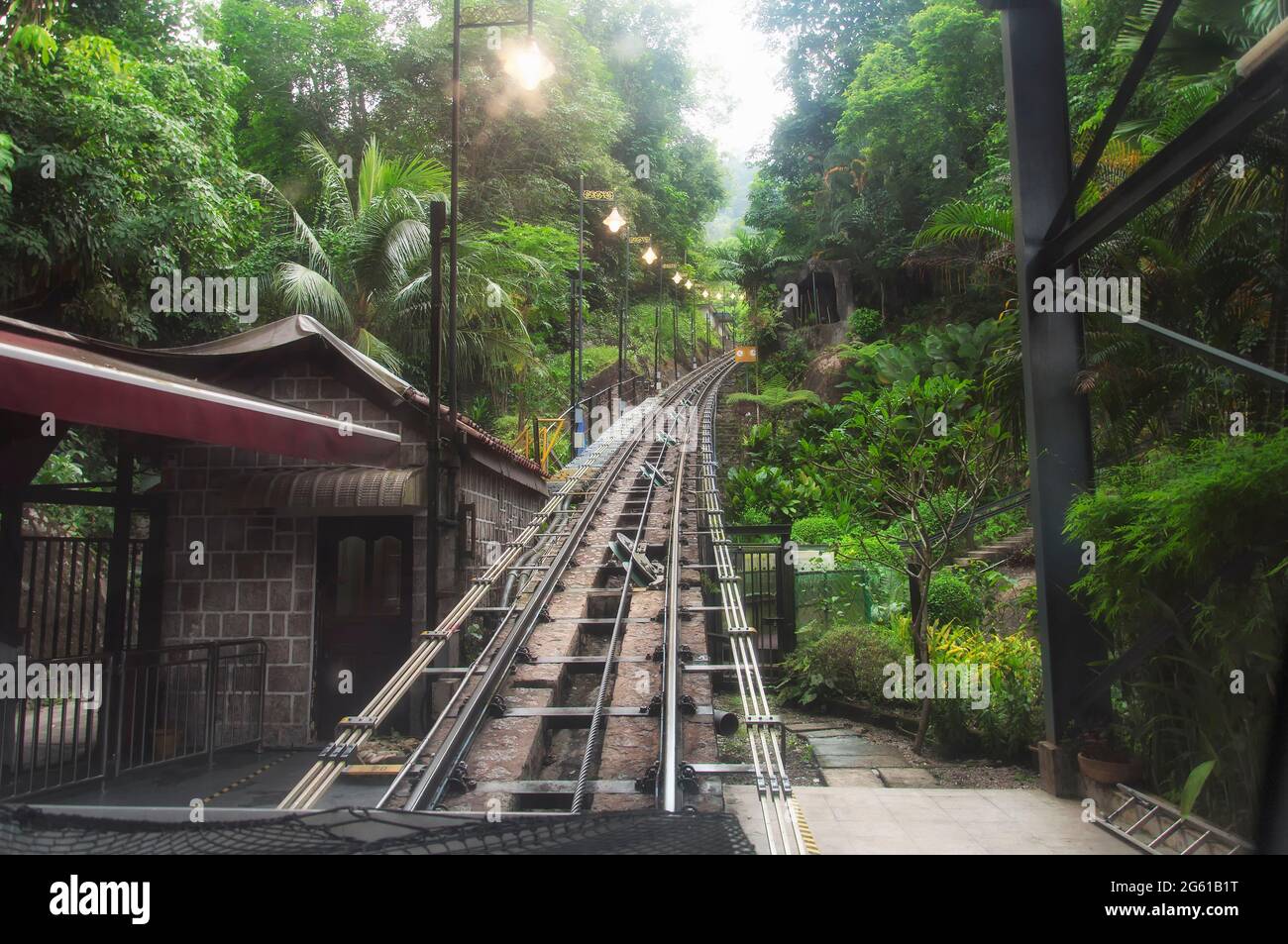 Penang train hi-res stock photography and images - Alamy
