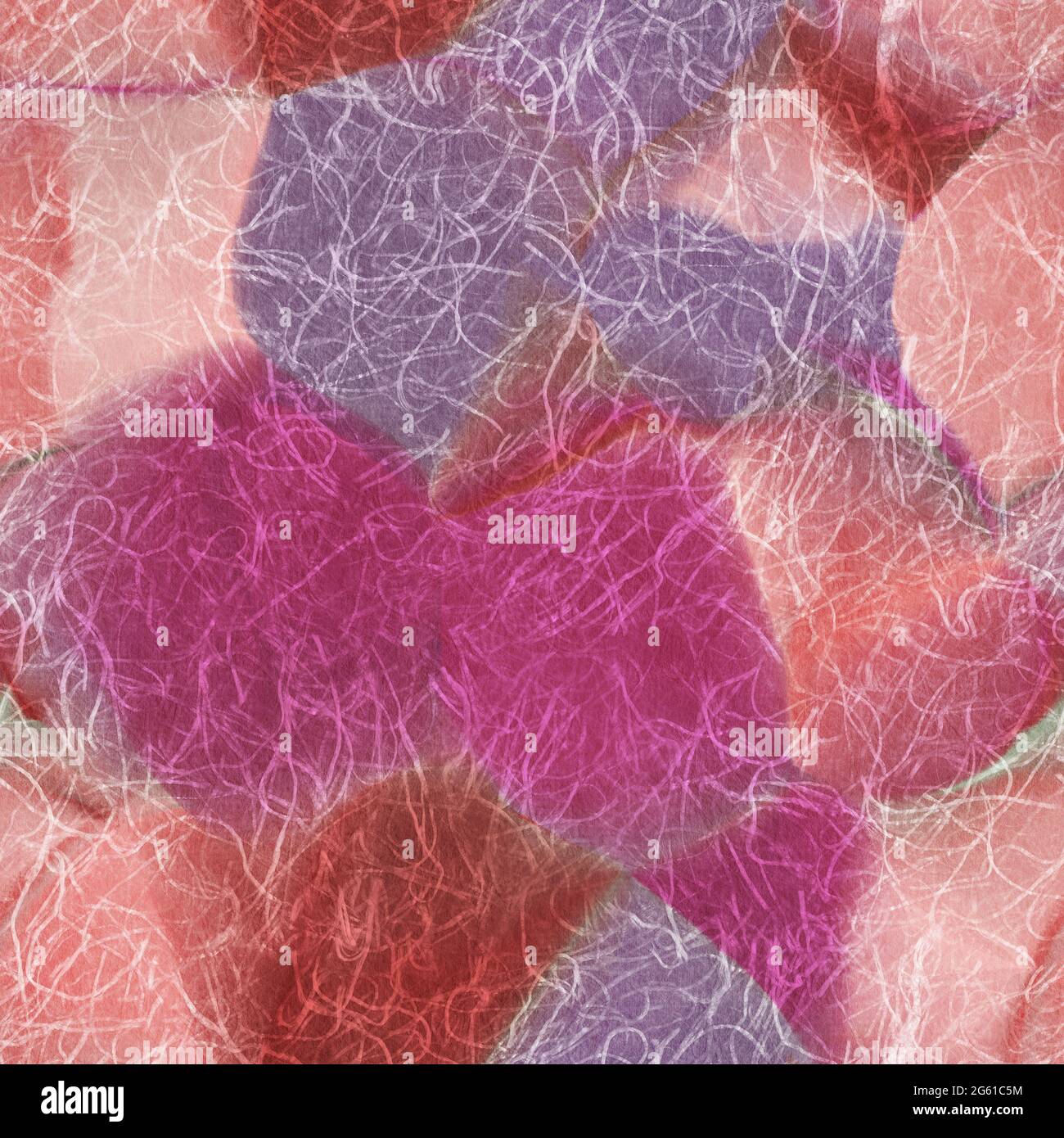 Seamless abstract blobs of color paper texture Stock Photo - Alamy