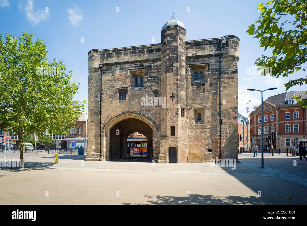 The Magazine archway and stone built building was used to store ...