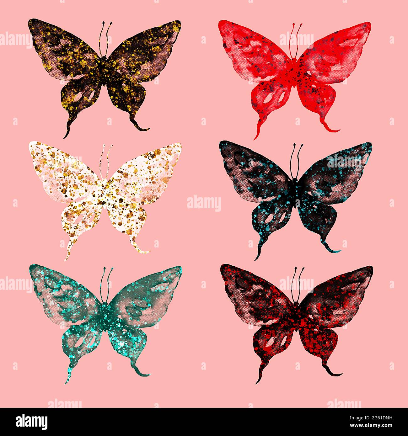 Graphic design elements - Wall paper, textile design, pattern, texture ...