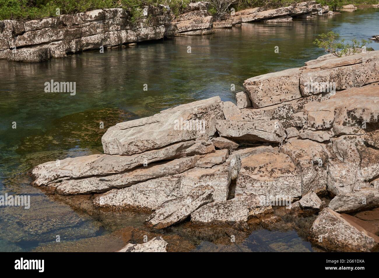 Quiet river stream along hi-res stock photography and images - Alamy