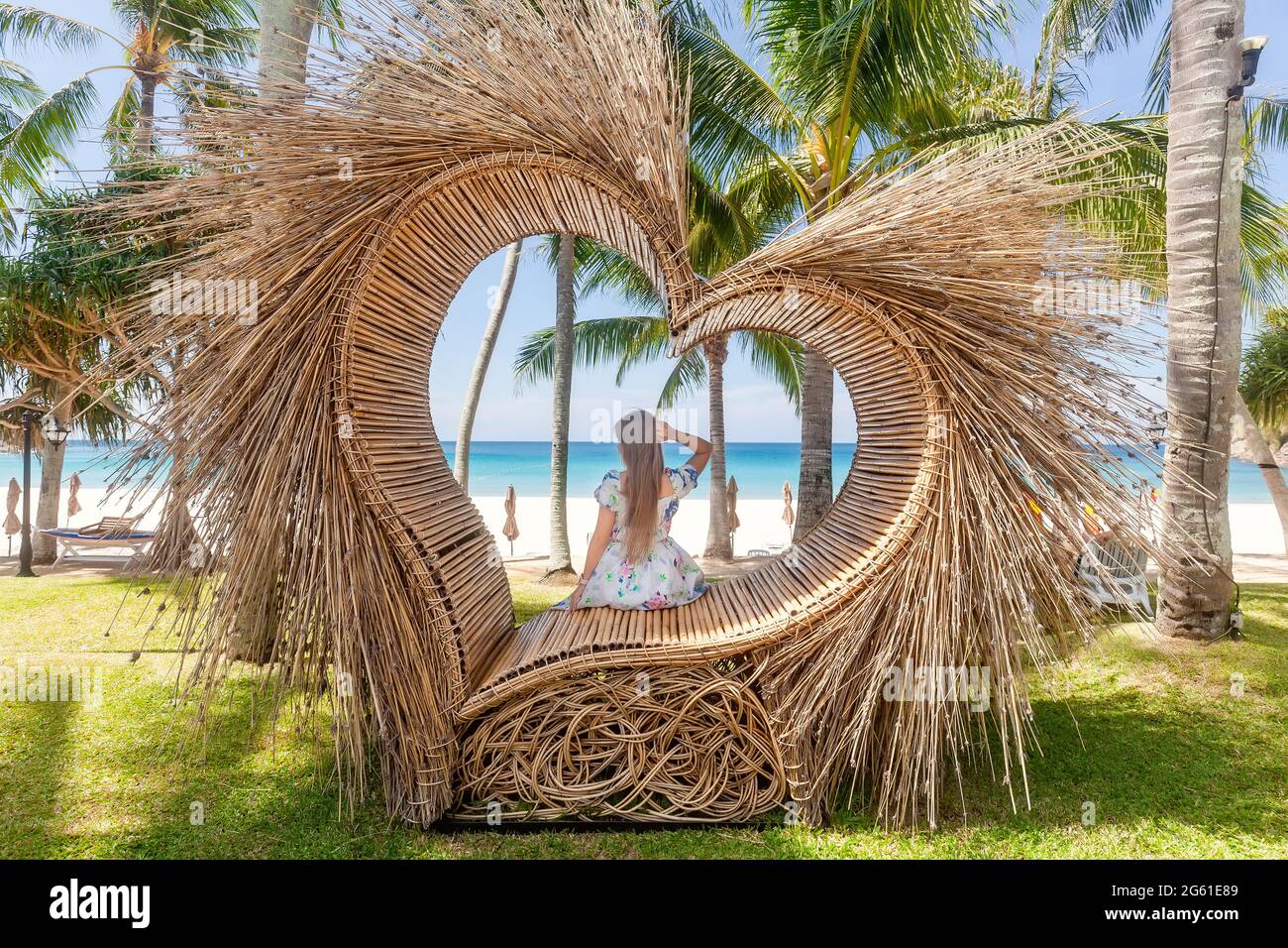 Heart of palm tree hi-res stock photography and images - Alamy