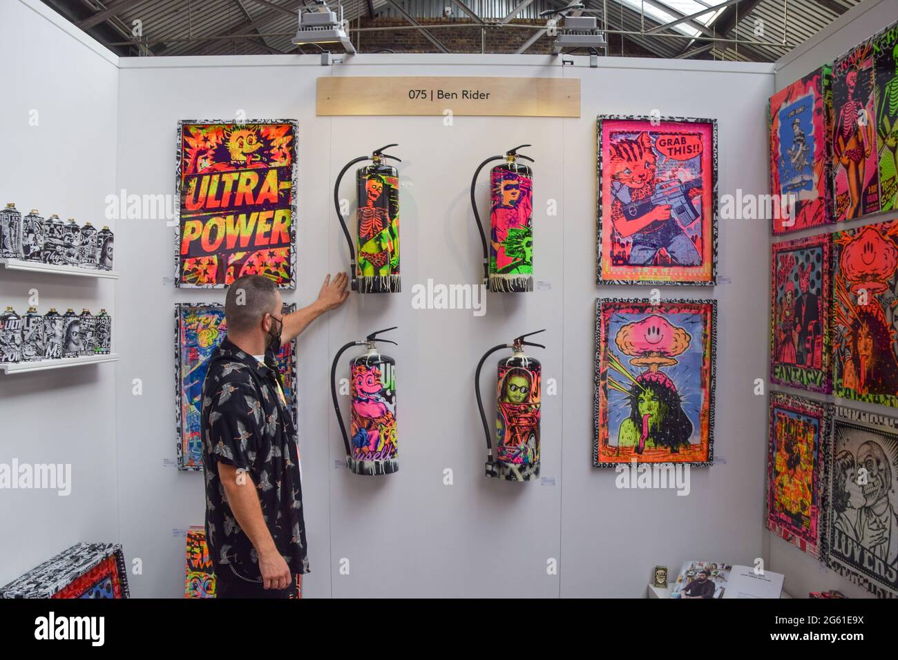 Fire Extinguisher Art High Resolution Stock Photography and Images - Alamy