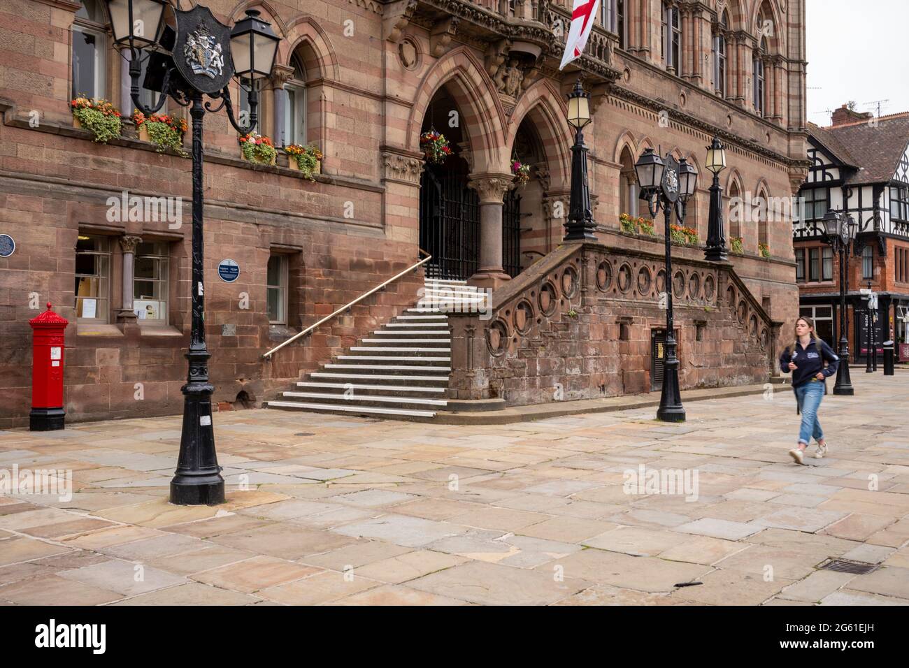 Chester Town Hall, Chester, England. Built 1869 Stock Photo - Alamy
