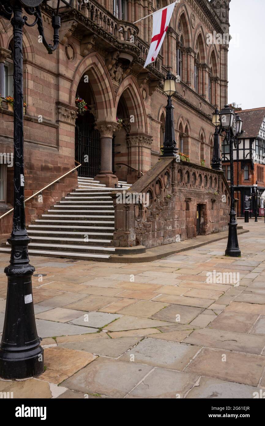 Chester Town Hall, Chester, England. Built 1869 Stock Photo - Alamy