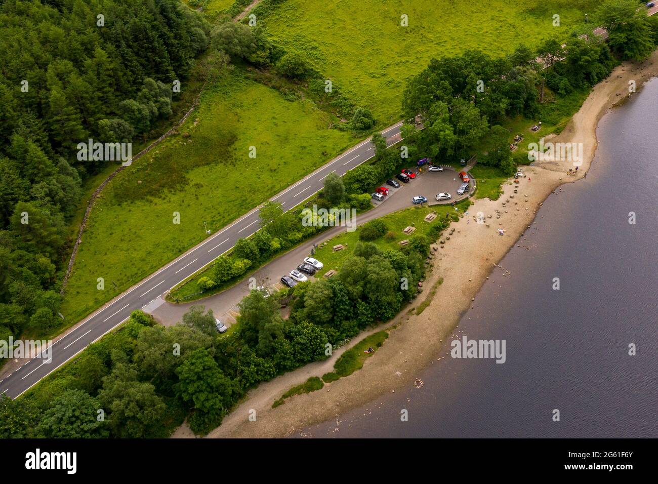 Car parking scottish lochs hi-res stock photography and images - Alamy