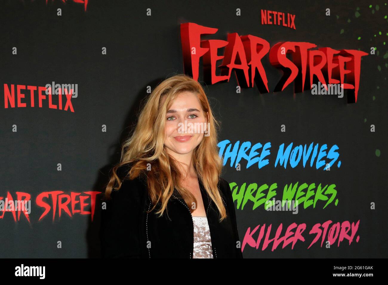 Los Angeles, CA. 28th June, 2021. Jessi Case at arrivals for FEAR ...