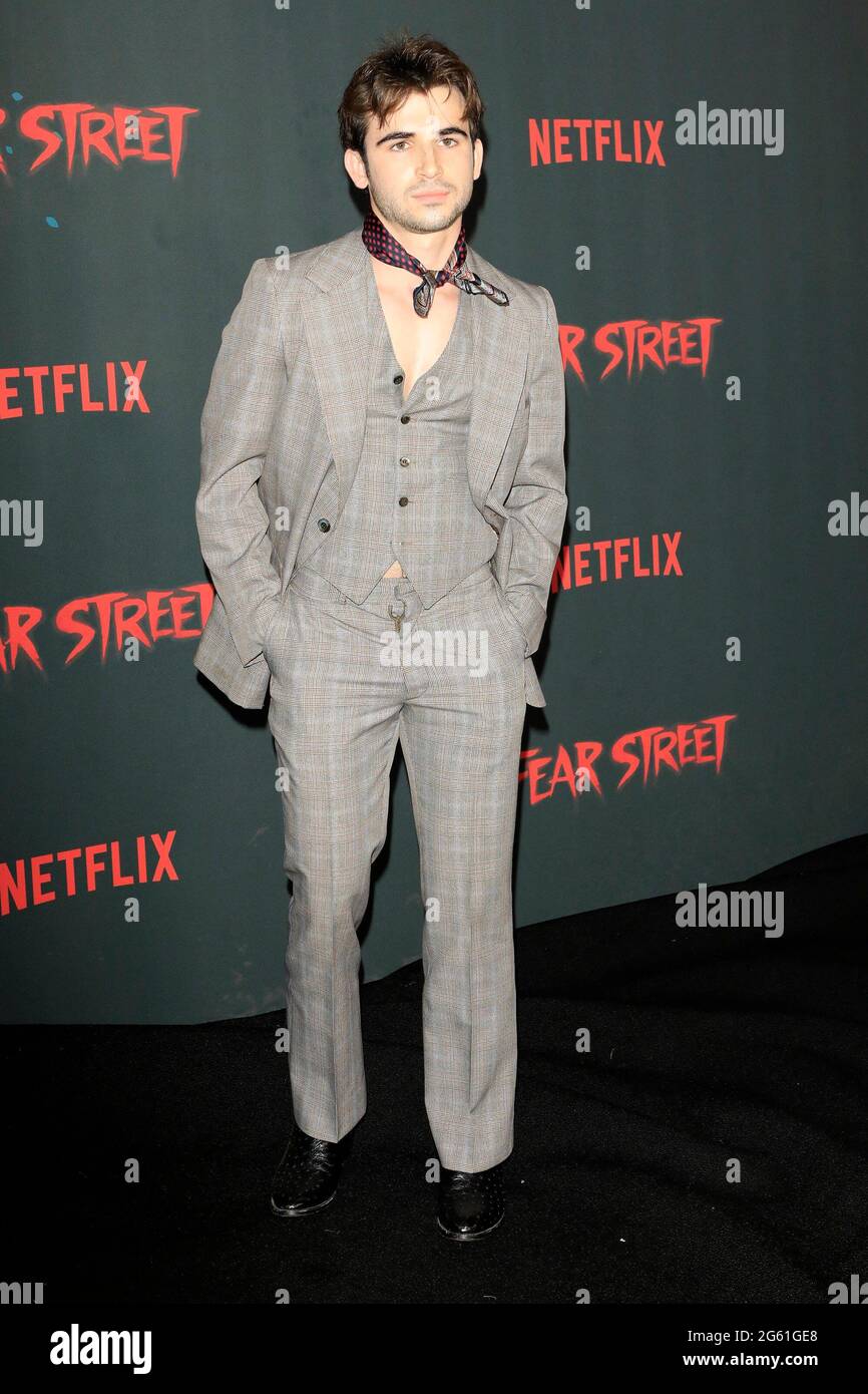 Ted Sutherland at arrivals for FEAR STREET Netflix Trilogy Premiere, L ...