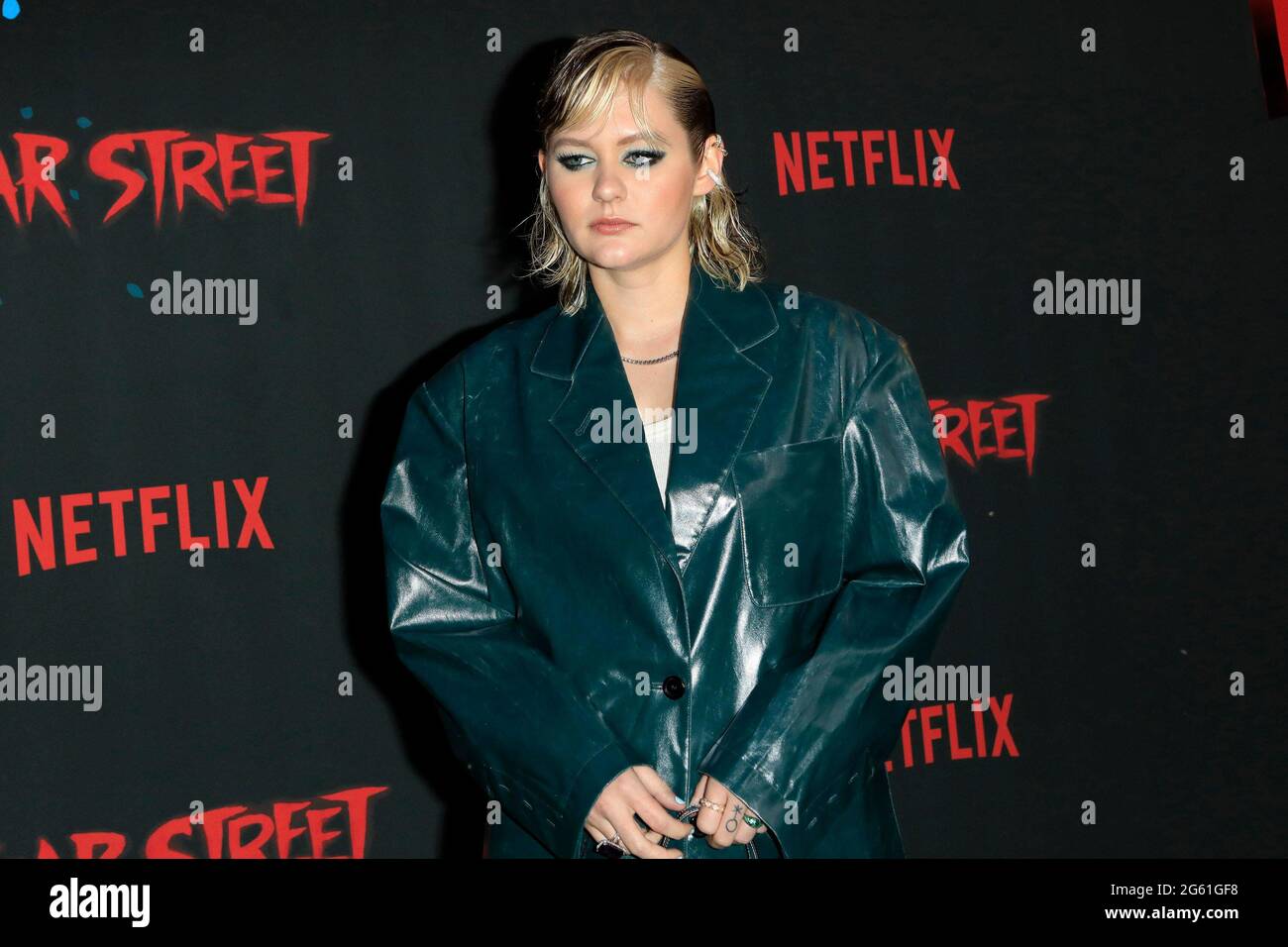 Ryan Simpkins at arrivals for FEAR STREET Netflix Trilogy Premiere, L.A ...